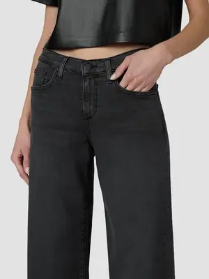 Joe's Jeans The Lou Lou Mid-rise Stretch Wide-leg Jeans