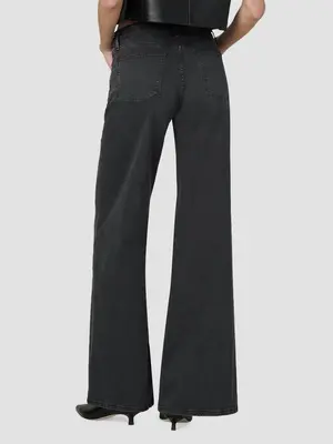 Joe's Jeans The Lou Lou Mid-rise Stretch Wide-leg Jeans