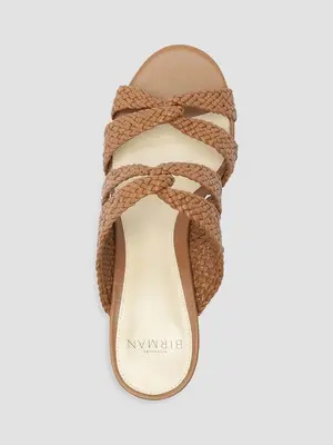 ALEXANDRE BIRMAN Sabrina 45mm Leather Block-heel Mules