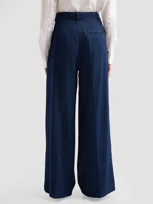 ANINE BING Lou Denim Wide-leg Jeans