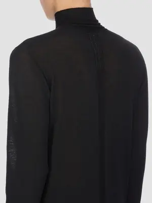Rick Owens Level Wool Turtleneck Sweater