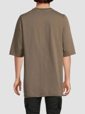 Rick Owens Oversized Cotton T-shirt - Dust