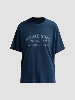 ANINE BING Cade Melrose Stencil T-shirt