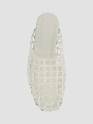 Vince Barcelona Jelly Mules - Clear