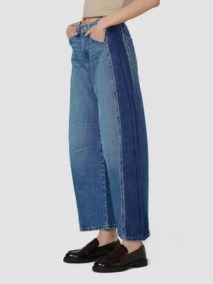 Joe's Jeans The Bowie Two-tone High-rise Jeans