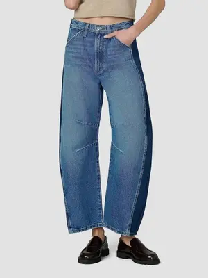 Joe's Jeans The Bowie Two-tone High-rise Jeans