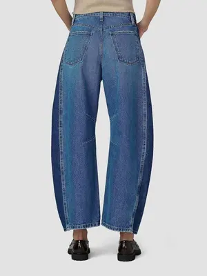 Joe's Jeans The Bowie Two-tone High-rise Jeans