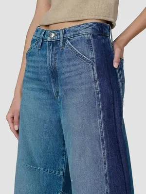 Joe's Jeans The Bowie Two-tone High-rise Jeans