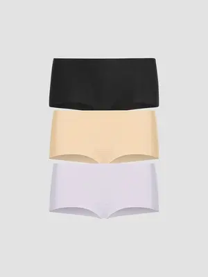 Commando Butter 3-pack Hipster Briefs - Multi