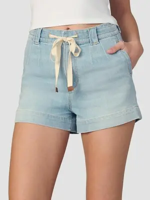 Joe's Jeans The Addison Drawstring Denim Shorts