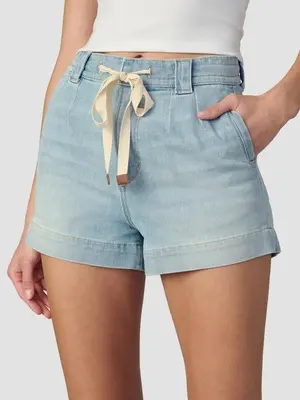 Joe's Jeans The Addison Drawstring Denim Shorts