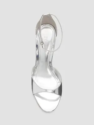 Schutz Scarlett 100mm Leather Wedge Sandals