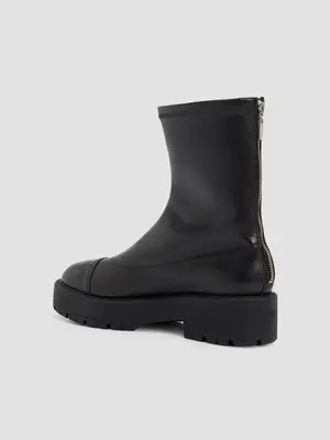 Schutz Rita 90mm Leather Platform Boots