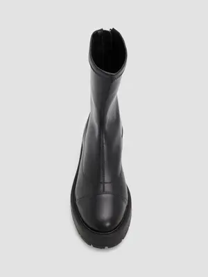 Schutz Rita 90mm Leather Platform Boots