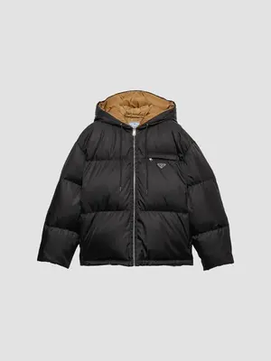 Prada Nylon Down Jacket - Black
