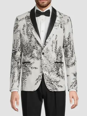 Pal Zileri Floral Printed Dinner Jacket