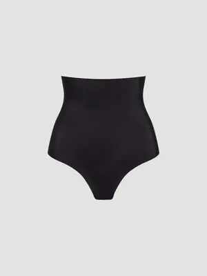 Commando Zone Smoothing High-waisted Brief - Black