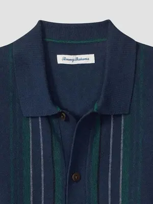 Tommy Bahama Palmarito Knit Button-front Polo Shirt