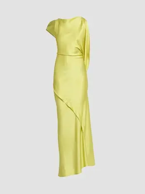 Victoria Beckham Kyra Sleeveless Draped Gown