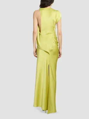 Victoria Beckham Kyra Sleeveless Draped Gown
