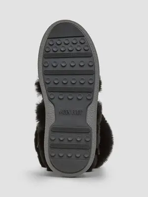 Moon Boot Faux Fur Boots