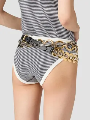 Miu Miu Petit Bateau X Ribbed Jersey Briefs