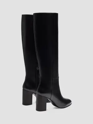 STUART WEITZMAN Mulberry 85mm Leather Knee-high Boots