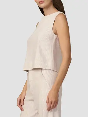 Joe's Jeans The Boatneck Pinstripe Tank