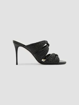 ALEXANDRE BIRMAN Sabrina 85 Mule - Black