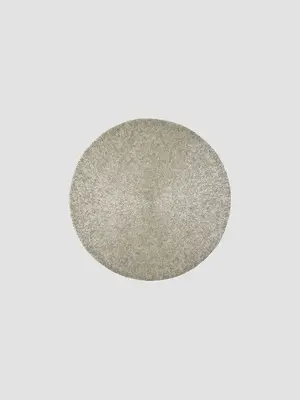 KIM SEYBERT Confetti Beaded Cotton Placemat - Silver