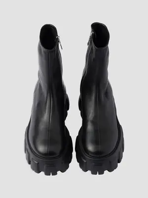 Prada Monolith Stretch Nappa Booties