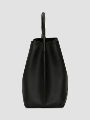 Victoria Beckham Leather Bucket Bag - Black