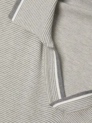 Robert Barakett Enrico Cotton Polo Sweater