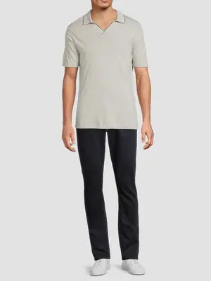 Robert Barakett Enrico Cotton Polo Sweater
