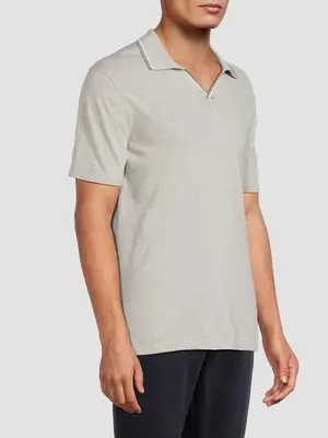 Robert Barakett Enrico Cotton Polo Sweater