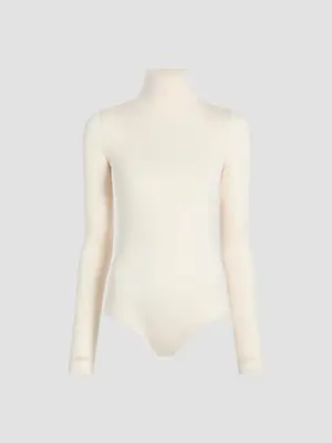 Commando Prima Turtleneck Bodysuit - Bone