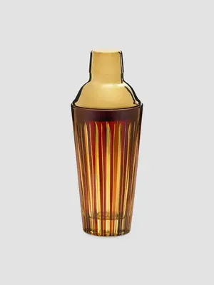 L'Objet Prism Glass Shaker - Amber