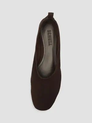 Schutz Hadley Suede Ballet Flats