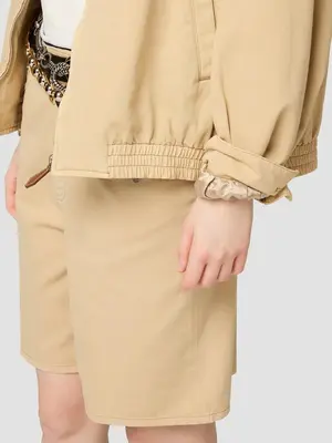 Miu Miu Light Denim Blouson Jacket