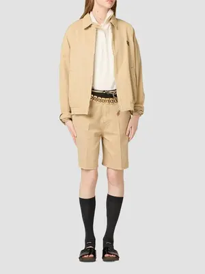 Miu Miu Light Denim Blouson Jacket
