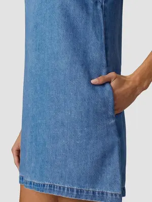 Joe's Jeans The Scoop Neck Denim Minidress