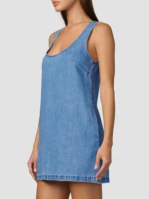 Joe's Jeans The Scoop Neck Denim Minidress