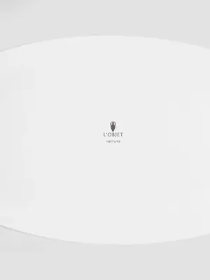L'Objet Neptune Porcelain Large Oval Platter