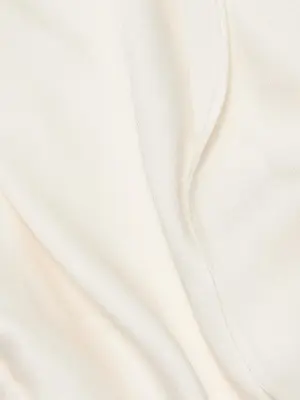 Simkhai Samira Satin Cape Top - Ivory