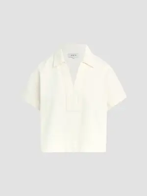 Joe's Jeans The Lillian Denim Popover Shirt - Milk