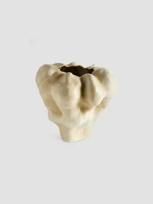 L'Objet Timna Porcelain Short Vase