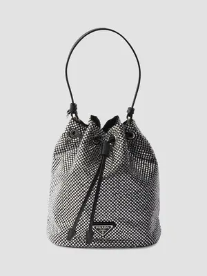 Prada Crystal-studded Satin Mini-bag - Assorted