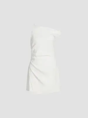 A.L.C. Leia Linen-blend Minidress - White