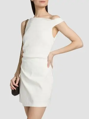 A.L.C. Leia Linen-blend Minidress