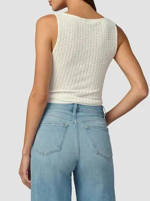 Joe's Jeans Crochet Boatneck Tank